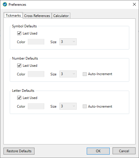 Preferences – Tic Tie Calculate