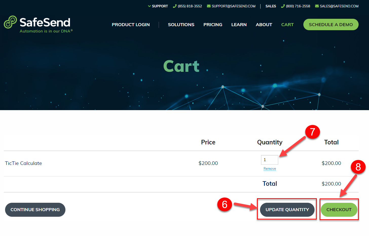 Purchasing and Renewing Licenses – Tic Tie Calculate