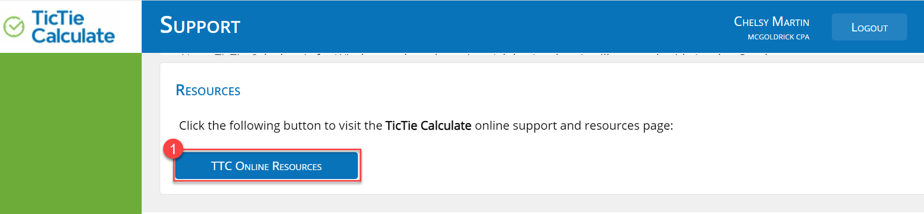 Online Account Version 5.x – Tic Tie Calculate