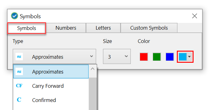 Tickmarks: Symbols, Numbers & Letters – Tic Tie Calculate
