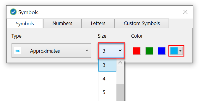 Tickmarks: Symbols, Numbers & Letters – Tic Tie Calculate