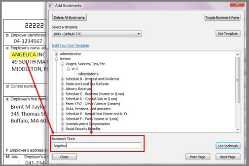 Bookmarking Options – Tic Tie Calculate