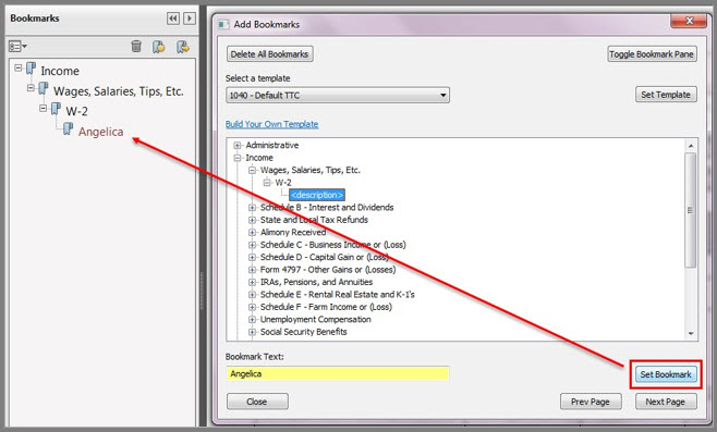 Bookmarking Options – Tic Tie Calculate